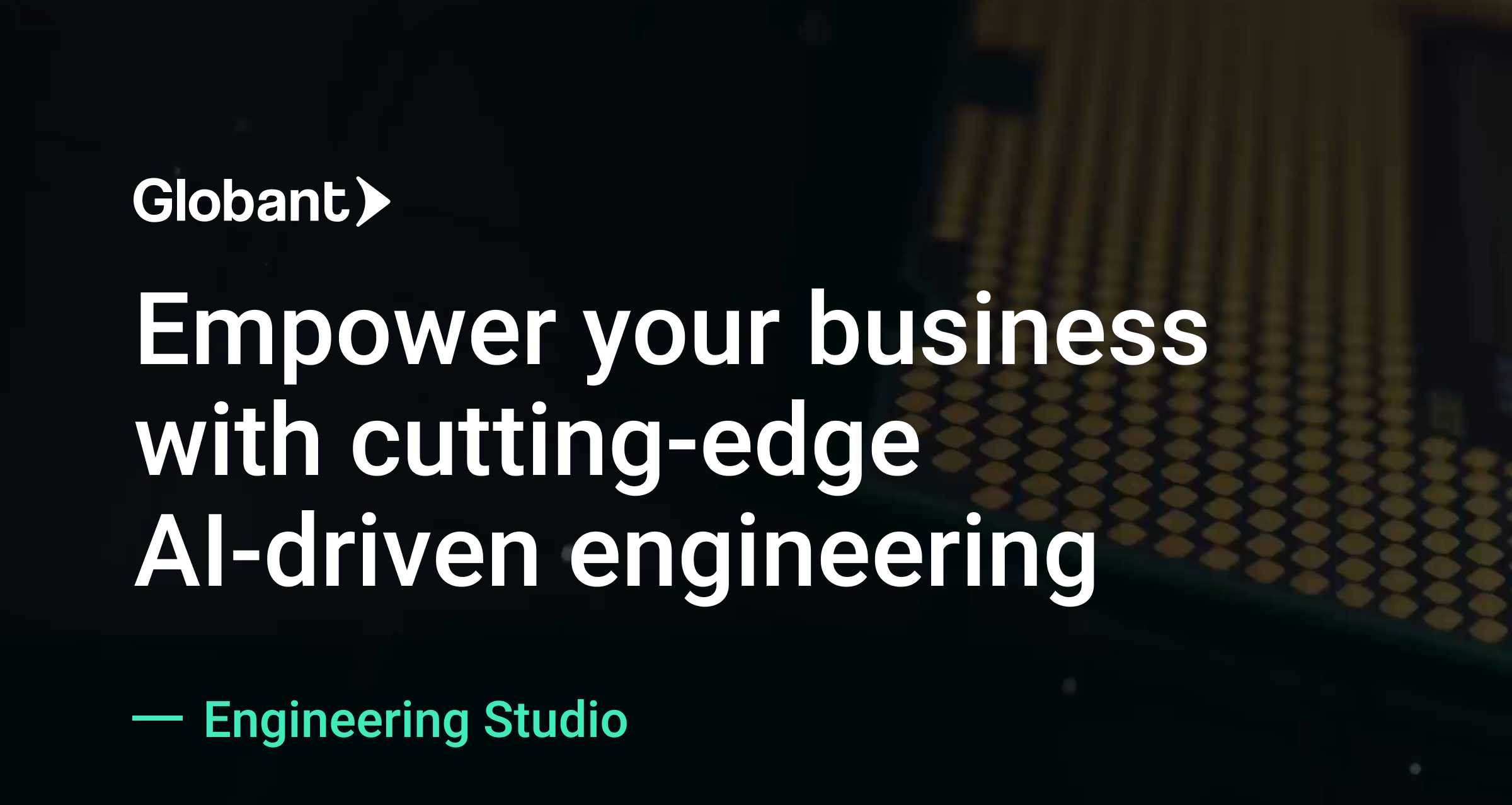 End-to-End Solutions Powered by Driven Engineering | Engineering Studio
