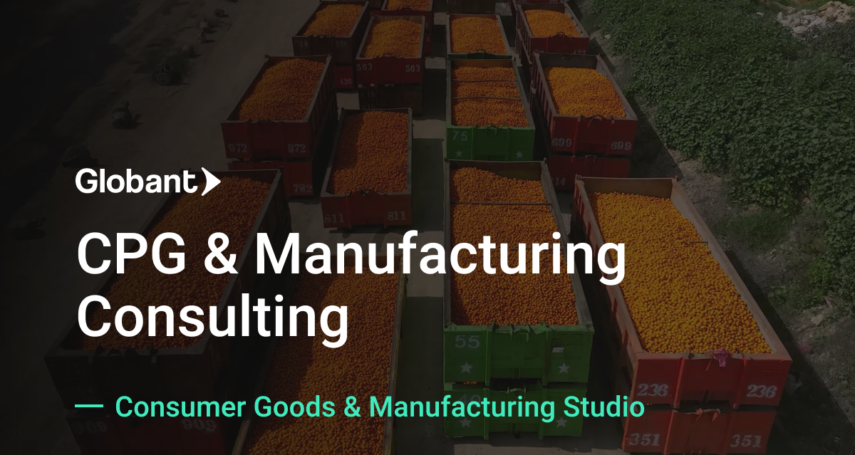 Consumer Goods & Manufacturing Consulting | CPG & Manufacturing Studio