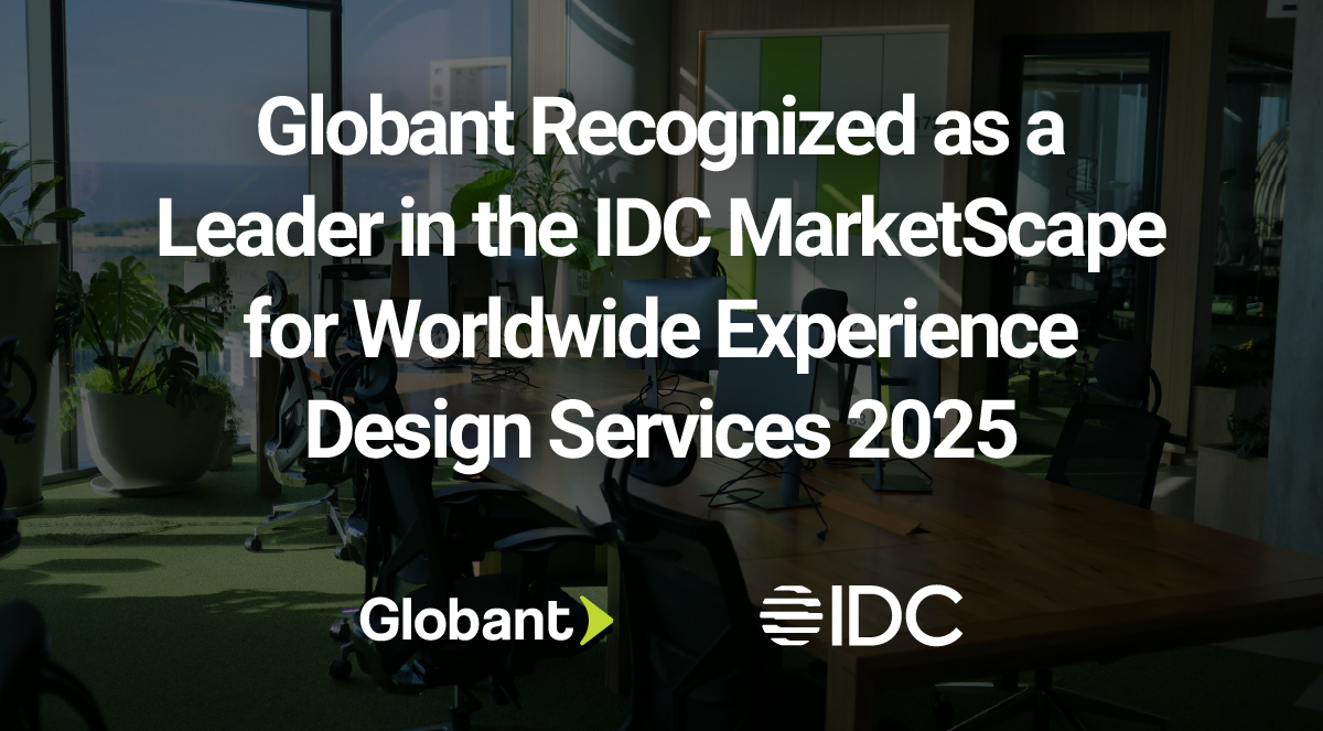 Globant: IDC MarketScape Design Leader 2025 | Globant News