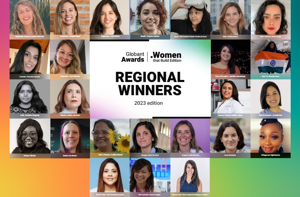 Winners of the Women That Build Awards 2023 | Globant News