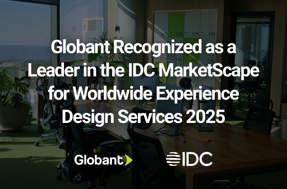 Globant: IDC MarketScape Design Leader 2025 | Globant News